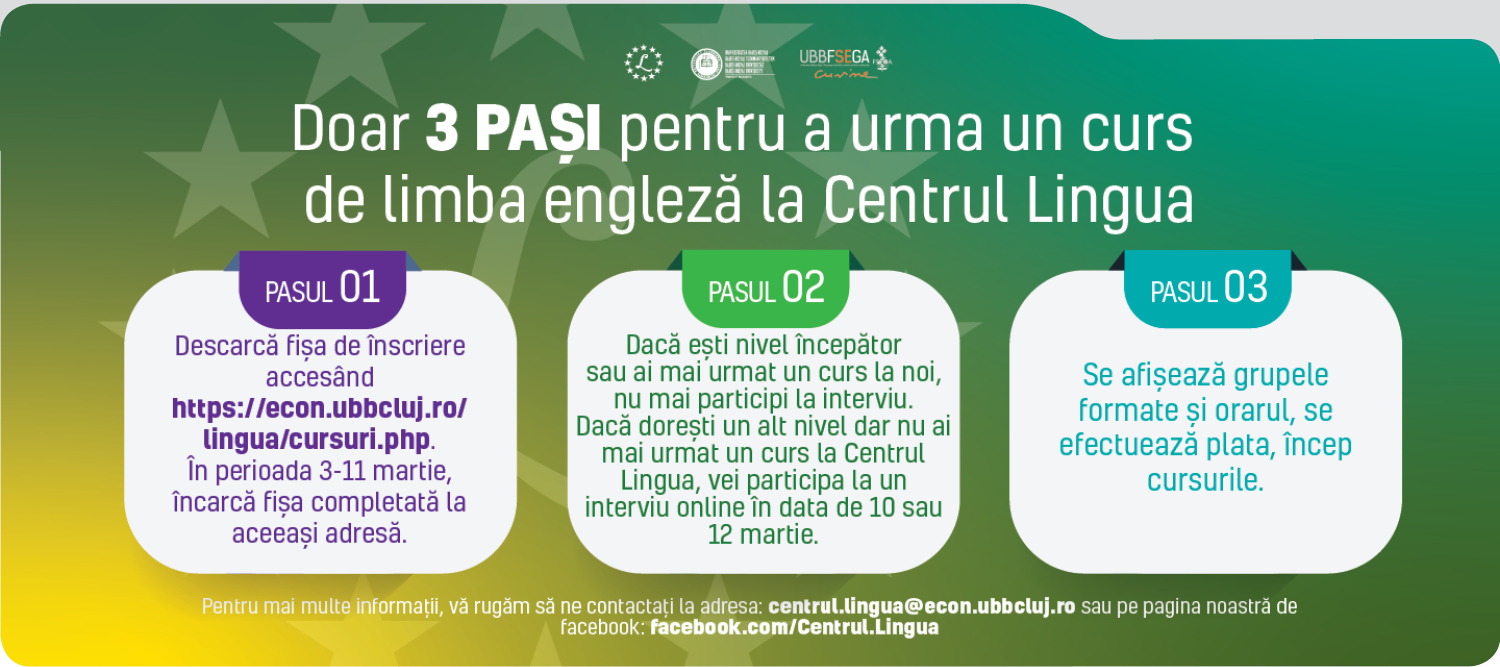 FSEGA - Facultatea de Stiinte Economice si Gestiunea Afacerilor, UBB ...